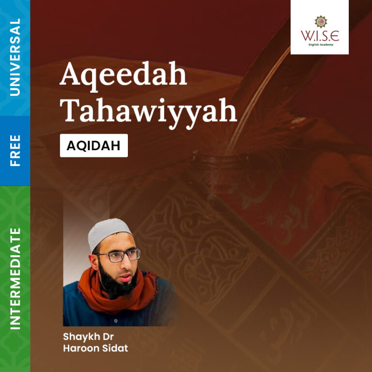 Aqeedah Tahawiyyah – WISE English Academy
